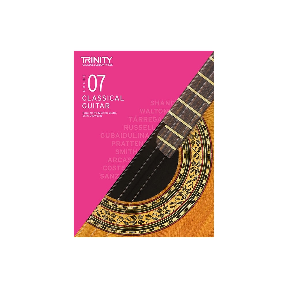 Trinity College London grade 7 Classical Guitar Exam Pieces 2020-2023 ...